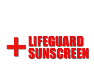 Lifeguard Sunscreen logo | R&R Lotion®