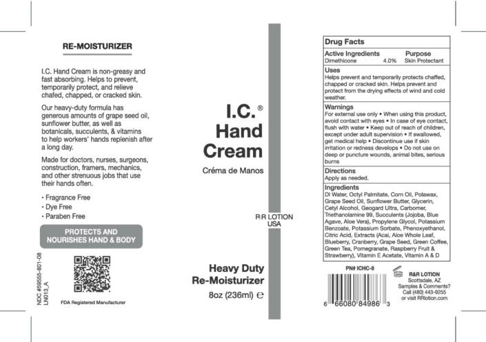 IC Advanced Repair Hand Cream | R&R Lotion®