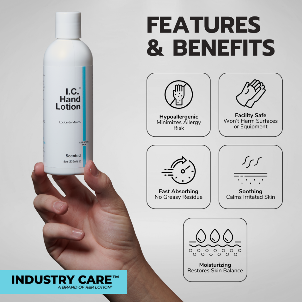 IC Lotion Lightly Fragranced (Blue) | R&R Lotion®