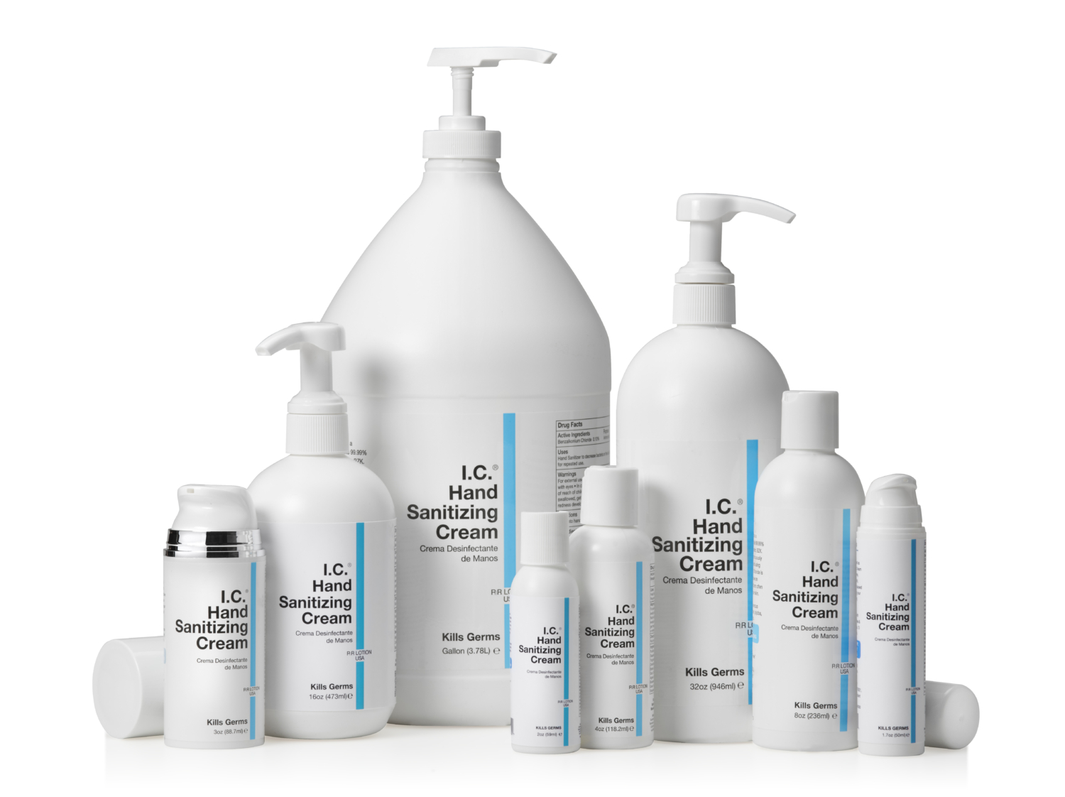 IC Hand Sanitizing Cream | R&R Lotion®
