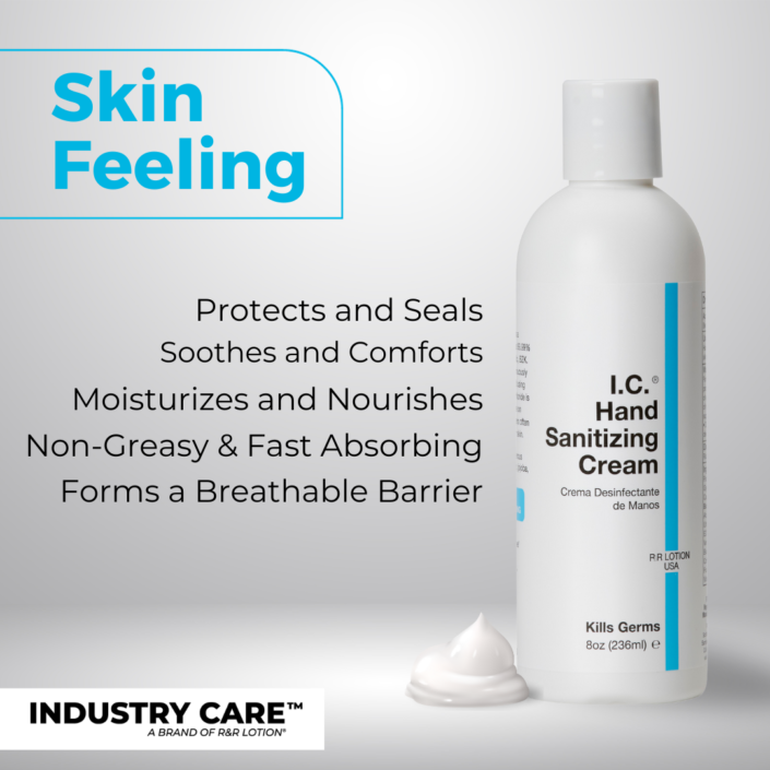 IC Hand Sanitizing Cream | R&R Lotion®