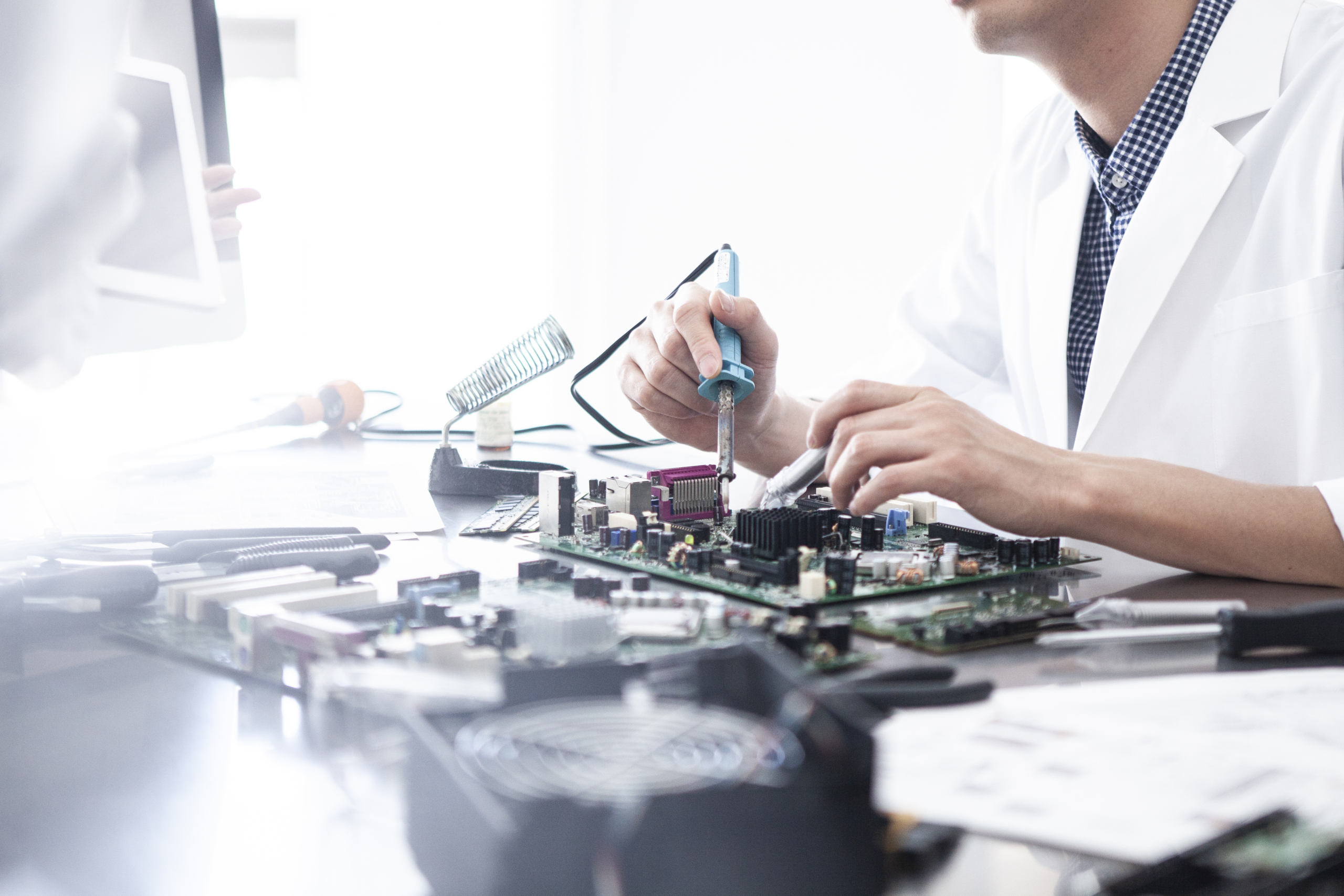 We are soldering to personal computer parts. | R&R Lotion®