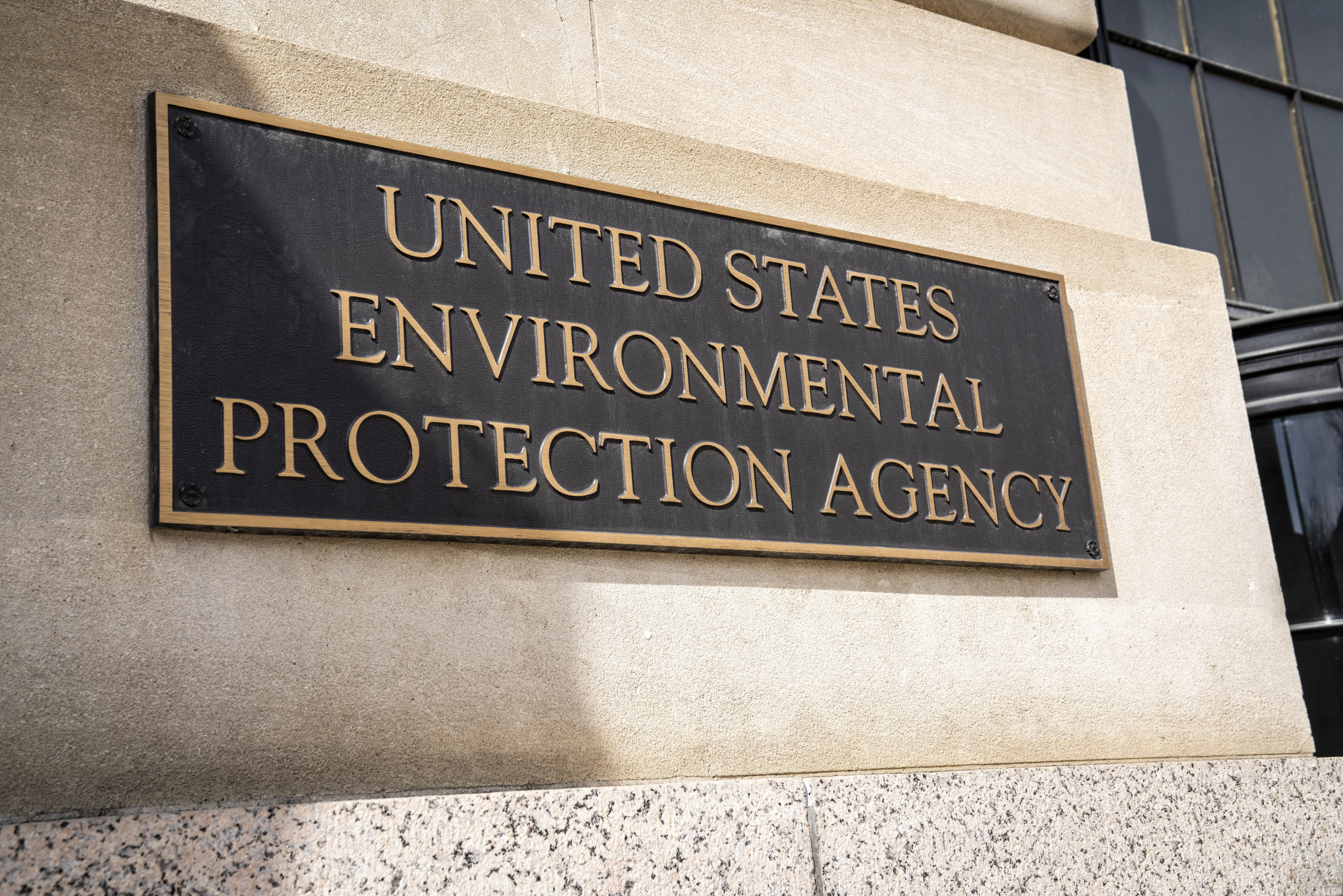 EPA Environmental Protection Agency Sign Stock Photo | R&R Lotion®